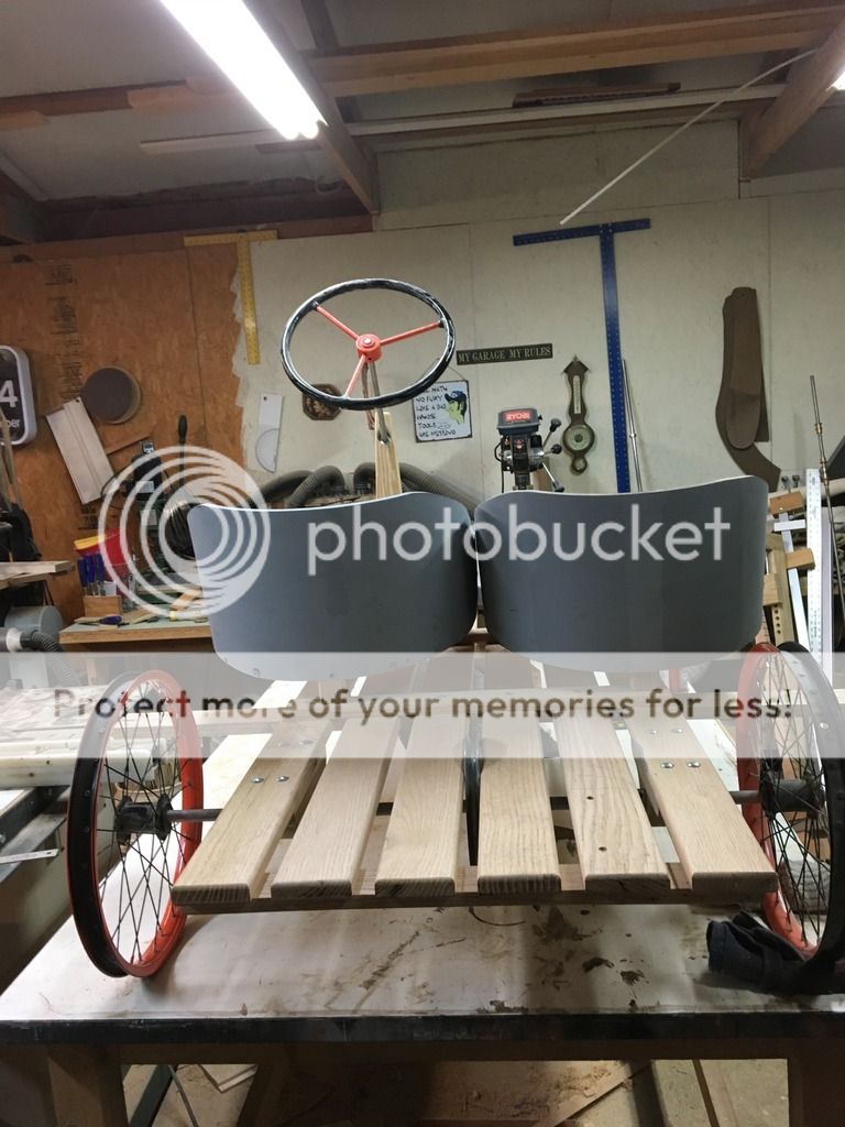 The All Wood CycleKart - Front Axle : The Cyclekart Club