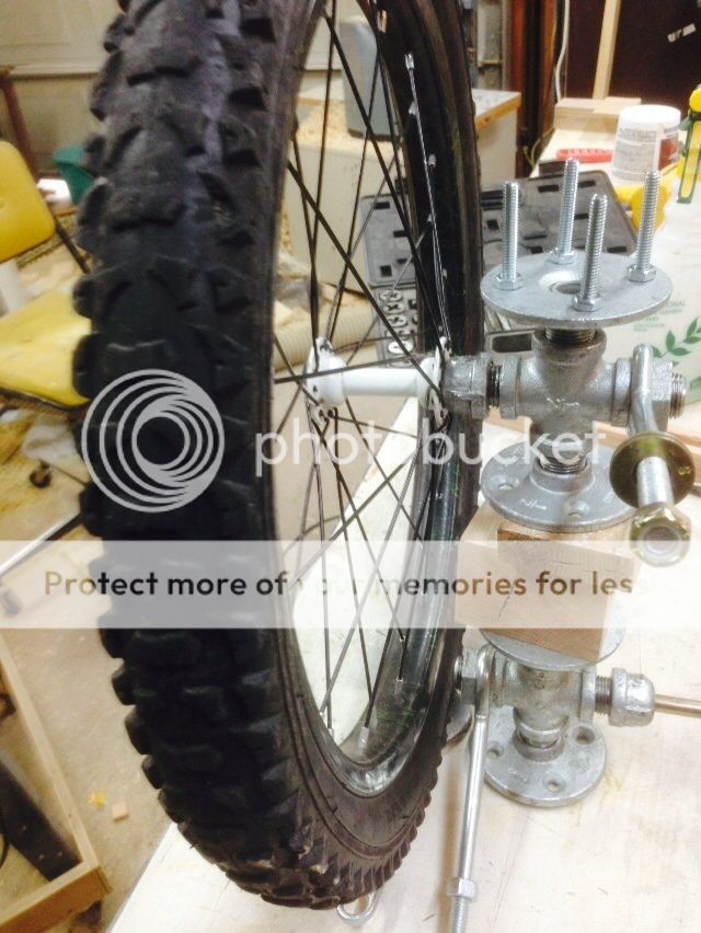 The All Wood CycleKart - Front Axle : The Cyclekart Club